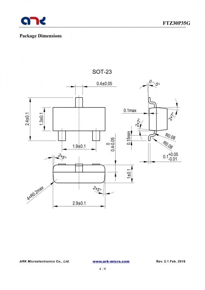 FTZ30P35G datasheet page 4