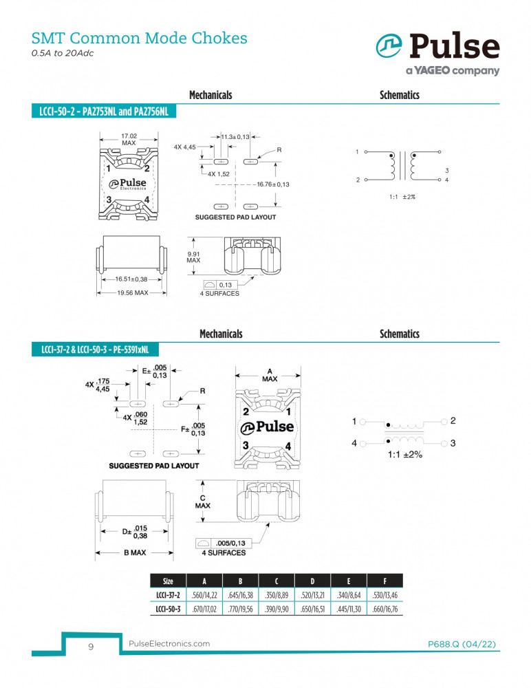 PULSE PE-53911NLT datasheet page 9