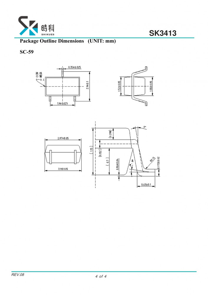 SK3413 datasheet page 4