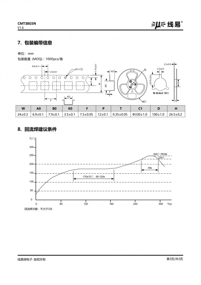 CMT38G5N datasheet page 3