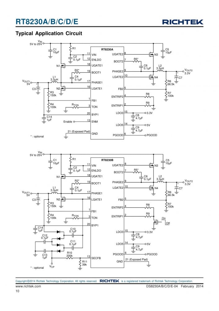 RT8230A datasheet page 10