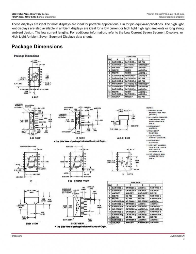 5082-7653 datasheet page 3