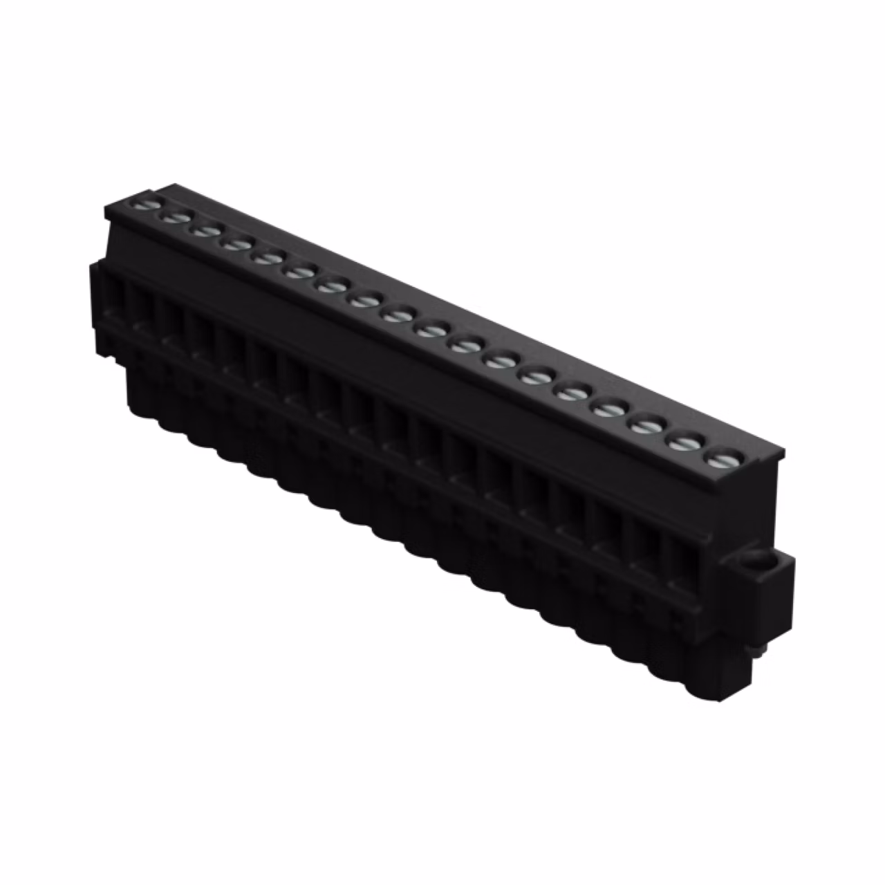 5.00mm Pitch Eurostyle Vertical Plug, with Retention Screws, Rear Wire Entry, 18 Circuits for sale