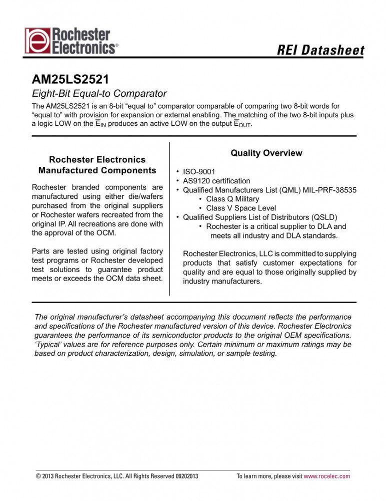 25LS2521 technical document page 1