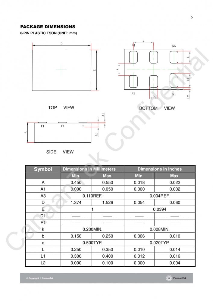 CAN5119 datasheet page 6