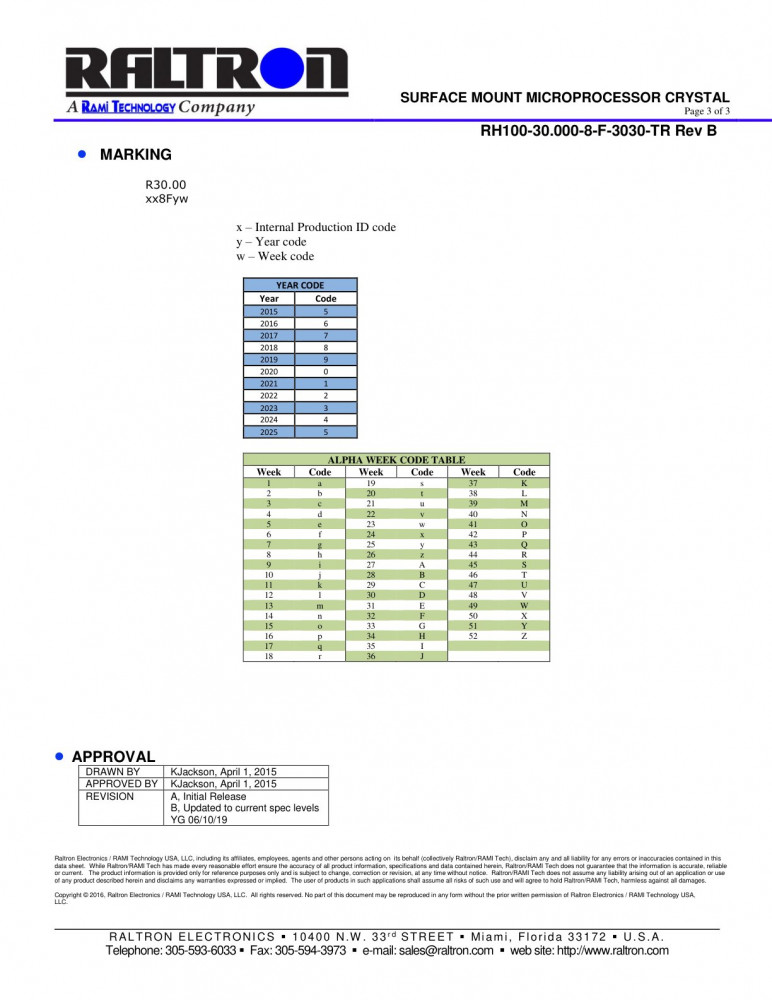 RH100-30.000-8-F-3030-TR technical document page 3