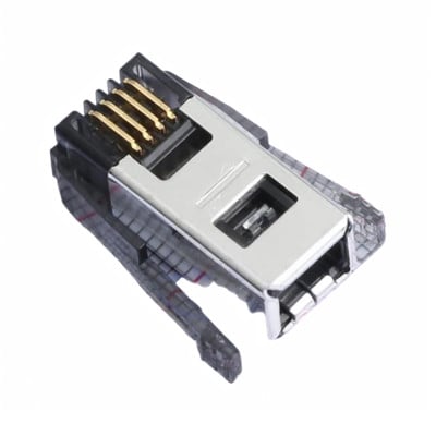 TE Connectivity 1-1761185-3 Modular Ethernet Connector Jack