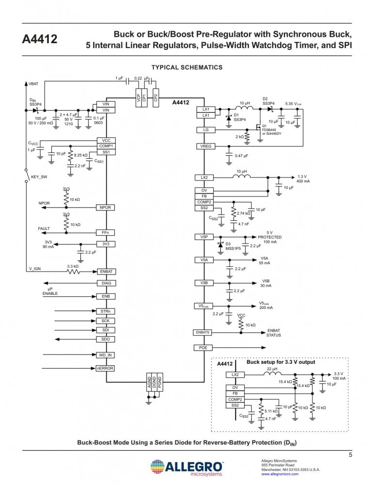 A4412 datasheet page 5