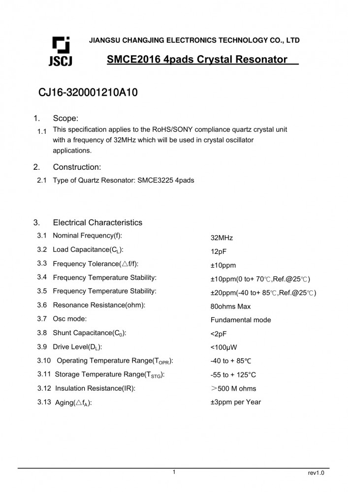 CJ16-320001210A10 datasheet page 2