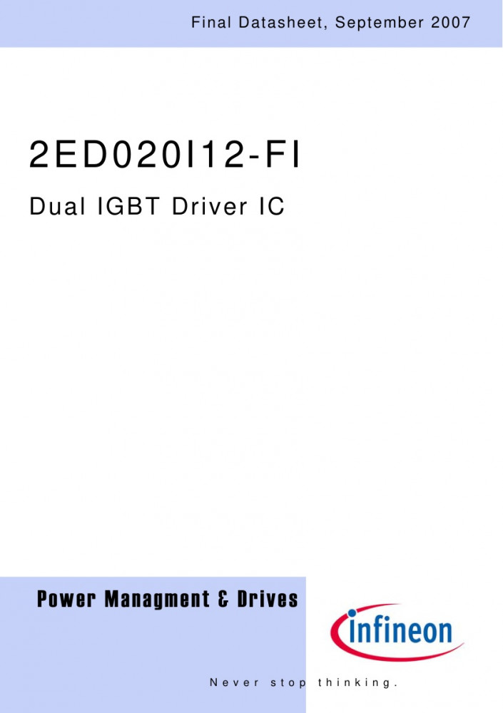 2ED020I12-FI datasheet page 1