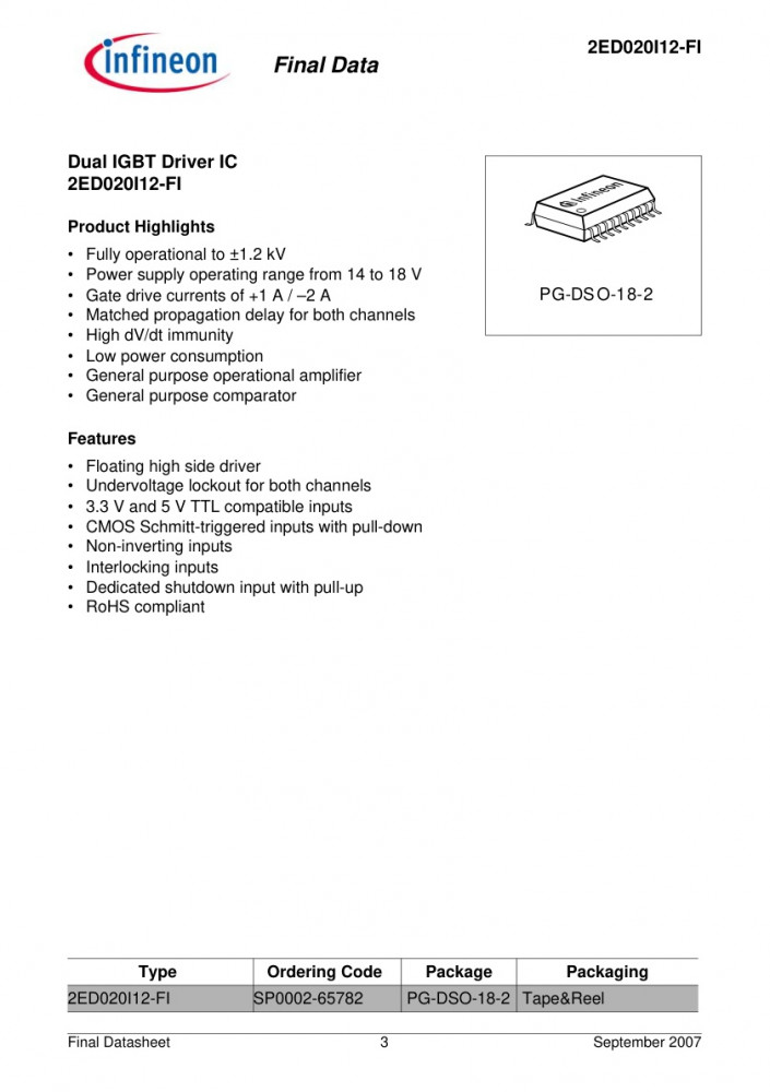 2ED020I12-FI datasheet page 3