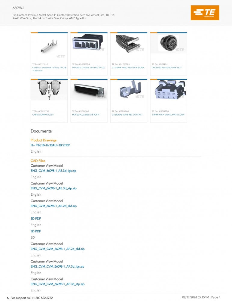 66098-1 technical document page 4