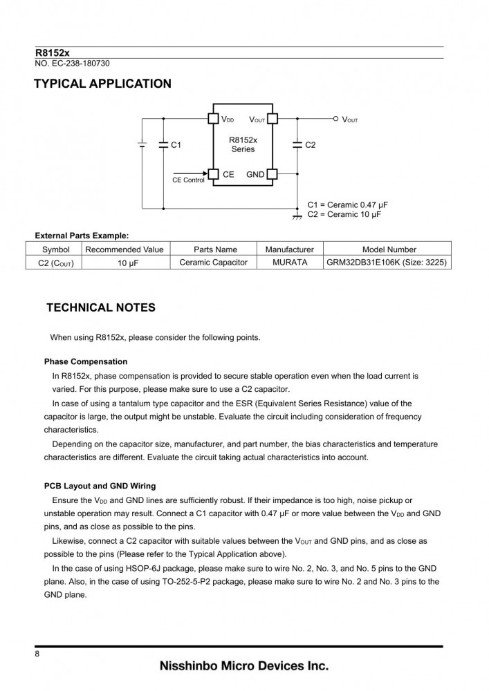 R8152 datasheet page 8