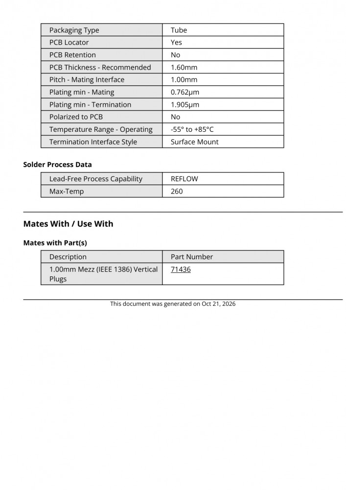 MOLEX 714391564 technical document image 3