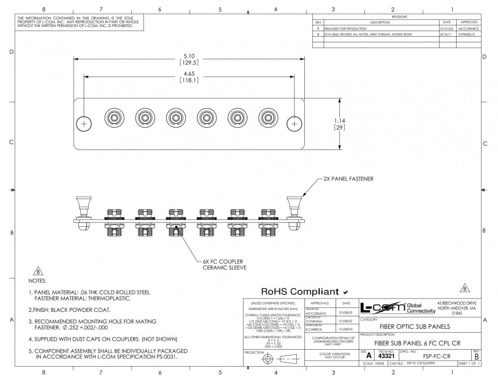 FSP-FC-CR product document preview