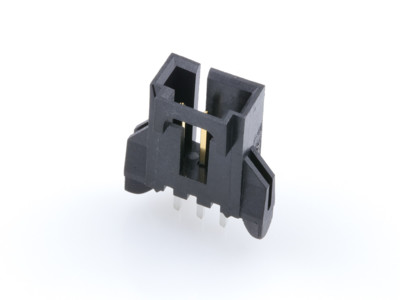 2.54mm Pitch SL Header, Single Row, 3.05mm Pocket, Vertical, Shrouded, with Press-Fit Plastic Peg, 17 Circuits, 0.76µm Gold (Au) Selective Plating, Tin (Sn) Tail Plating