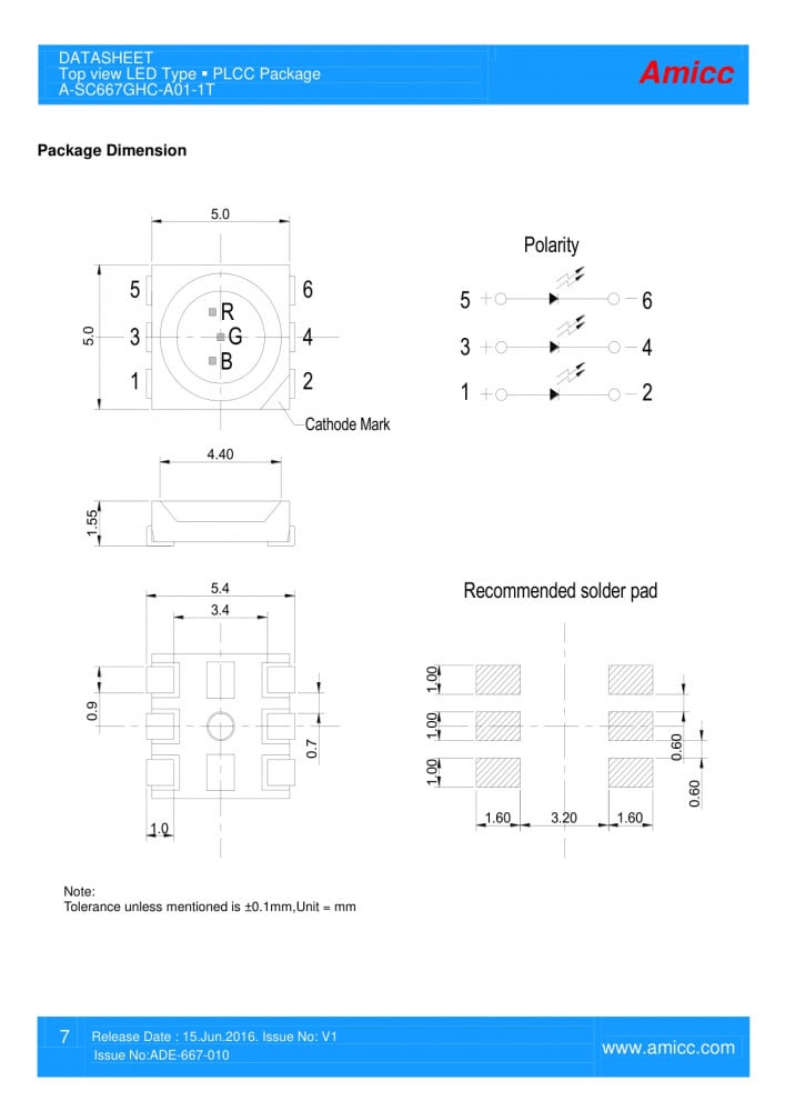 A-SC667GHC-A01-1T datasheet page 7
