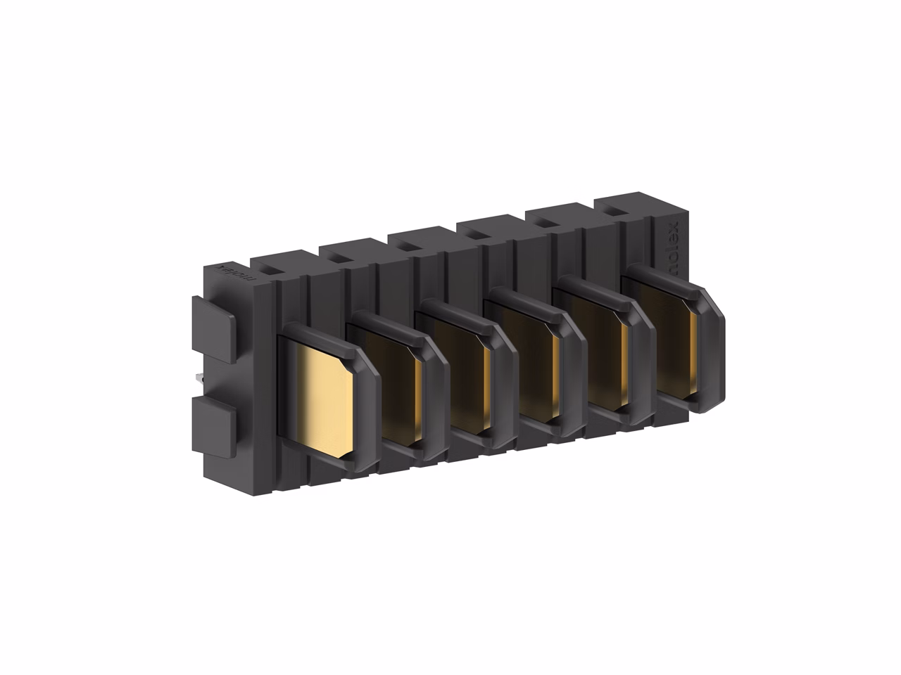 KK 254 PC Board Connector, Right-Angle, End-to-End Stackable, 0.38µm Gold (Au) Plating, 2 Circuits