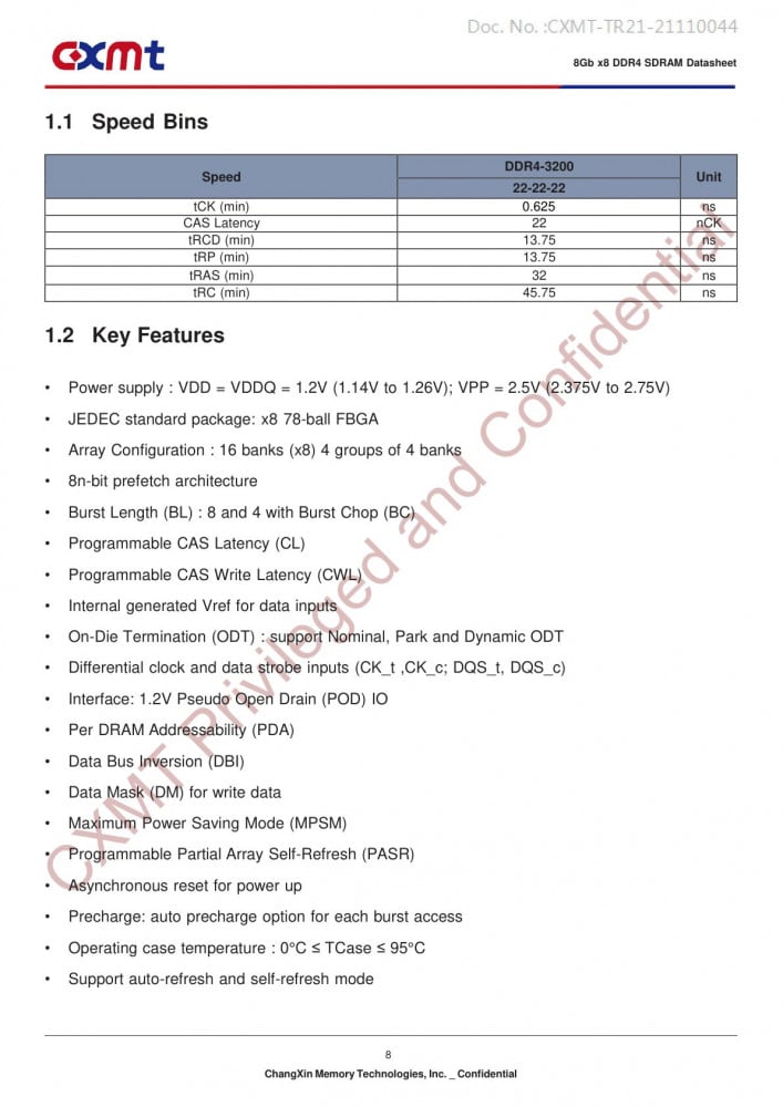 CXDQ3A8AM-CJ-A datasheet page 8