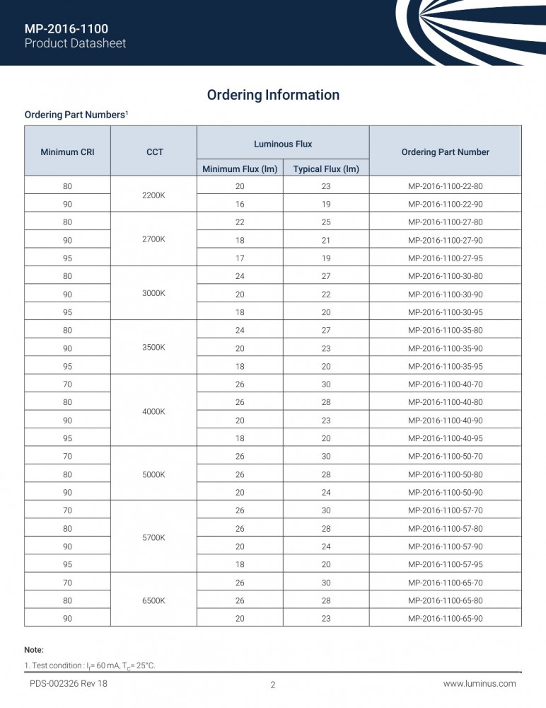 Supplied technical document page 2