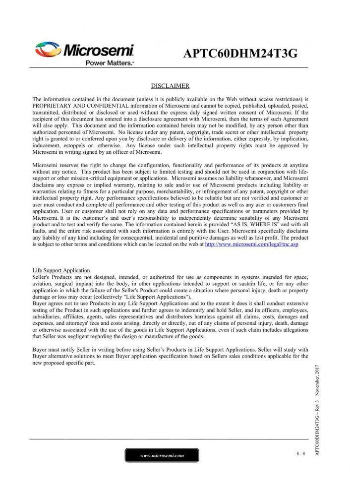 APTC60DHM24T3G datasheet page 8