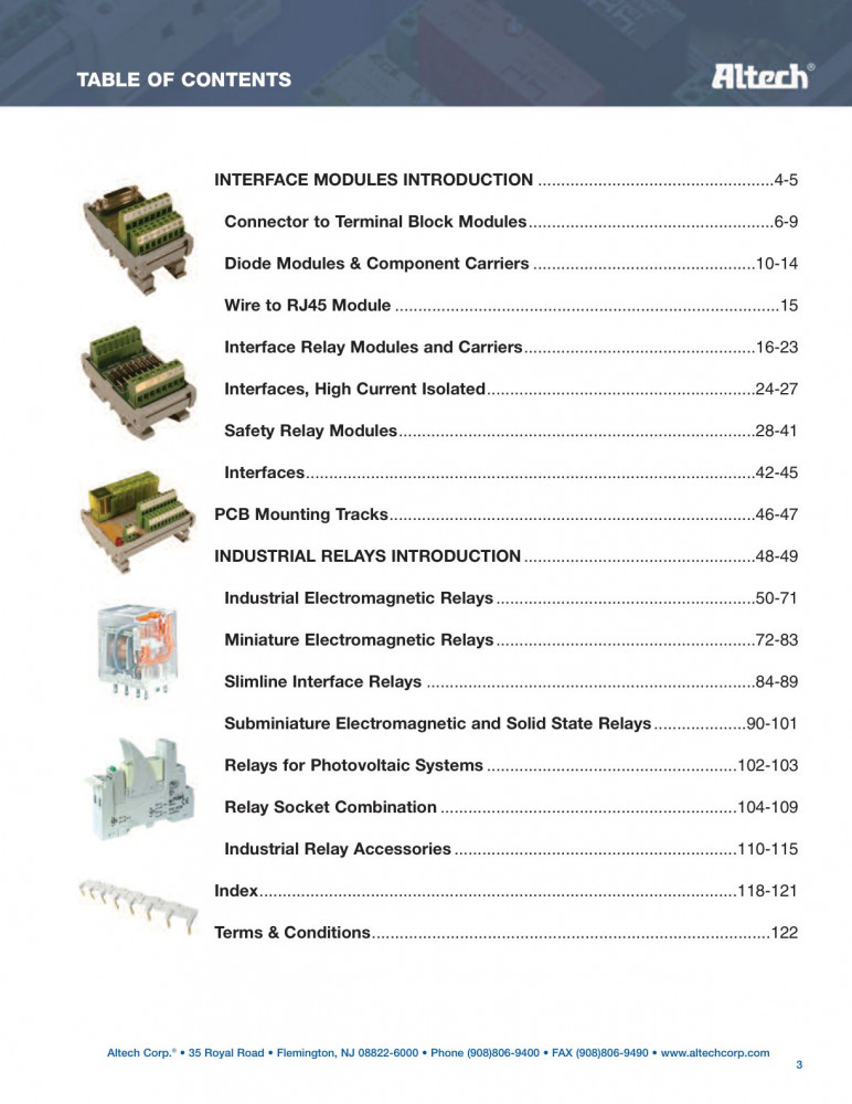 Altech technical document page 3