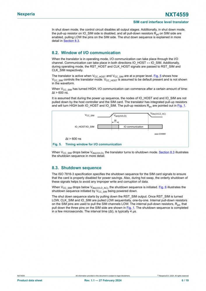 NXT4559UPZ datasheet page 6