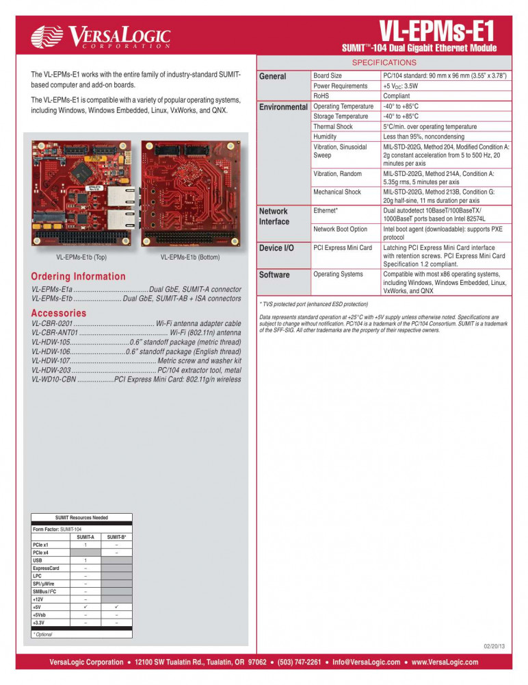 VL-EPMS-E1B technical document page 2