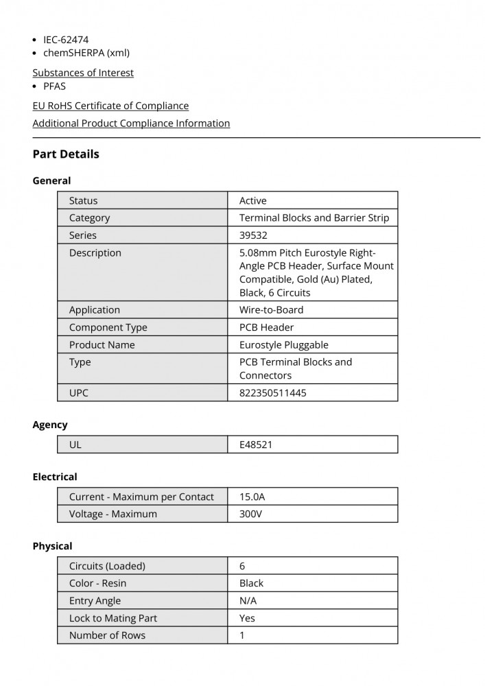 MOLEX 395324506 technical document page 2
