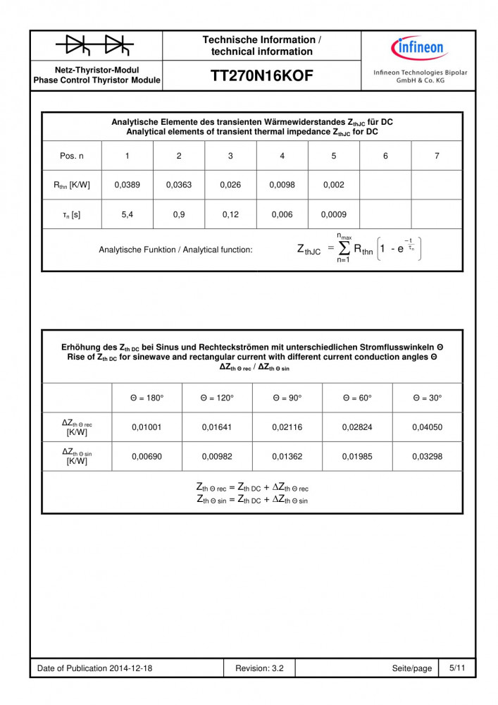 TD270N16KOF technical document page 5