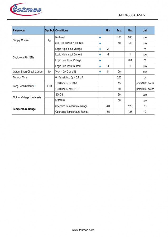 ADR4550 datasheet page 5