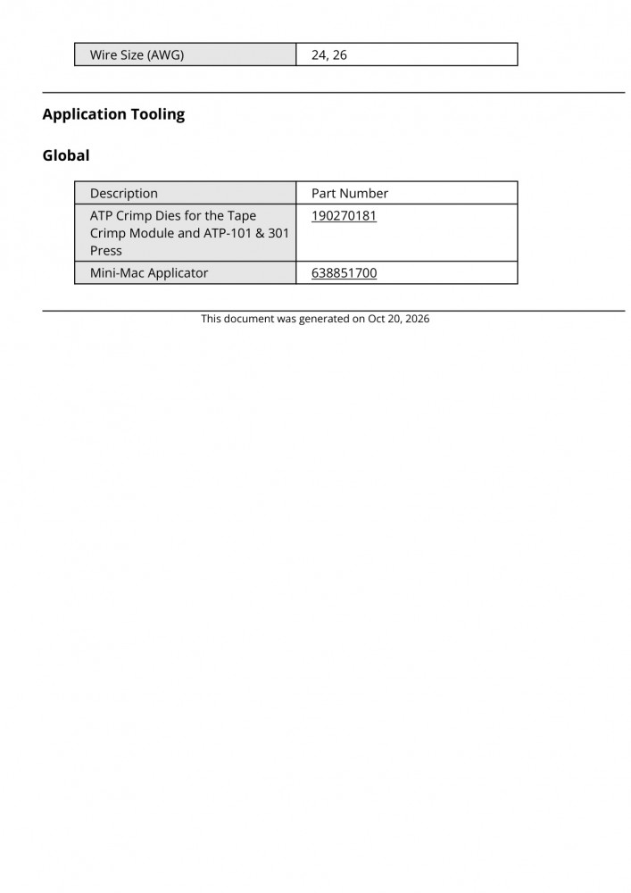 MOLEX 190180046 document image 3