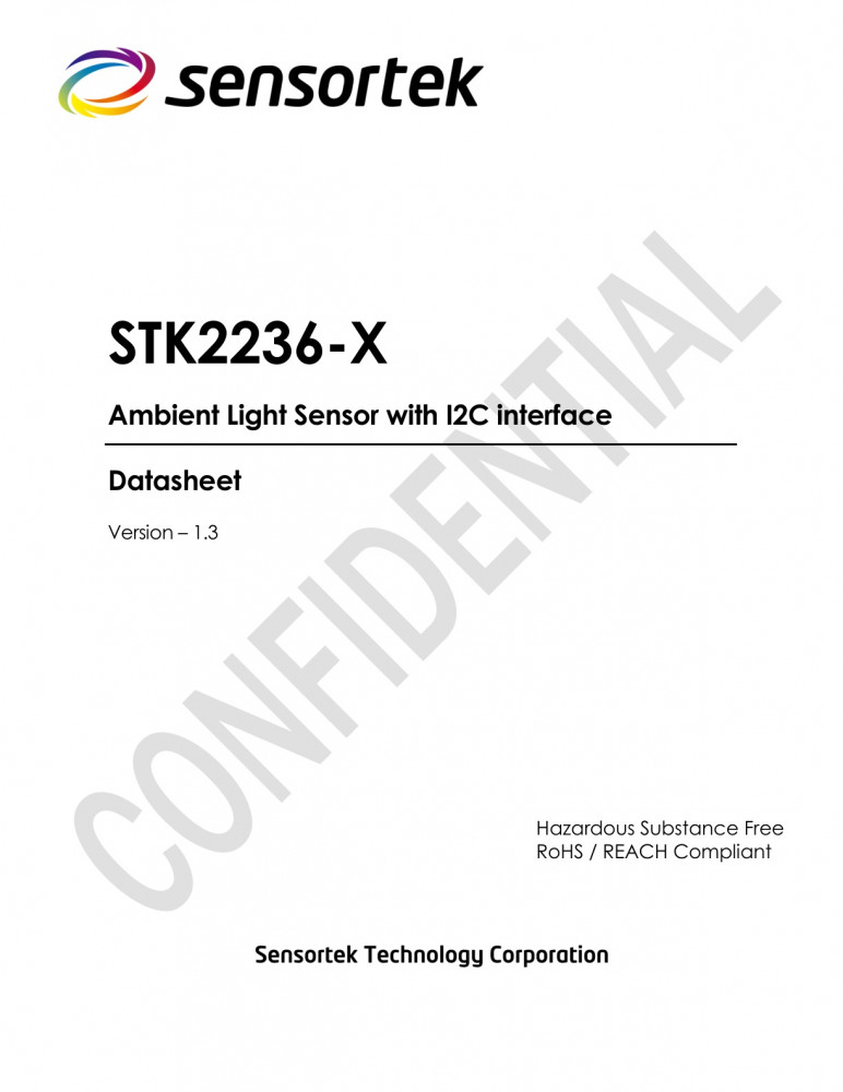 STK2236-X datasheet page 1