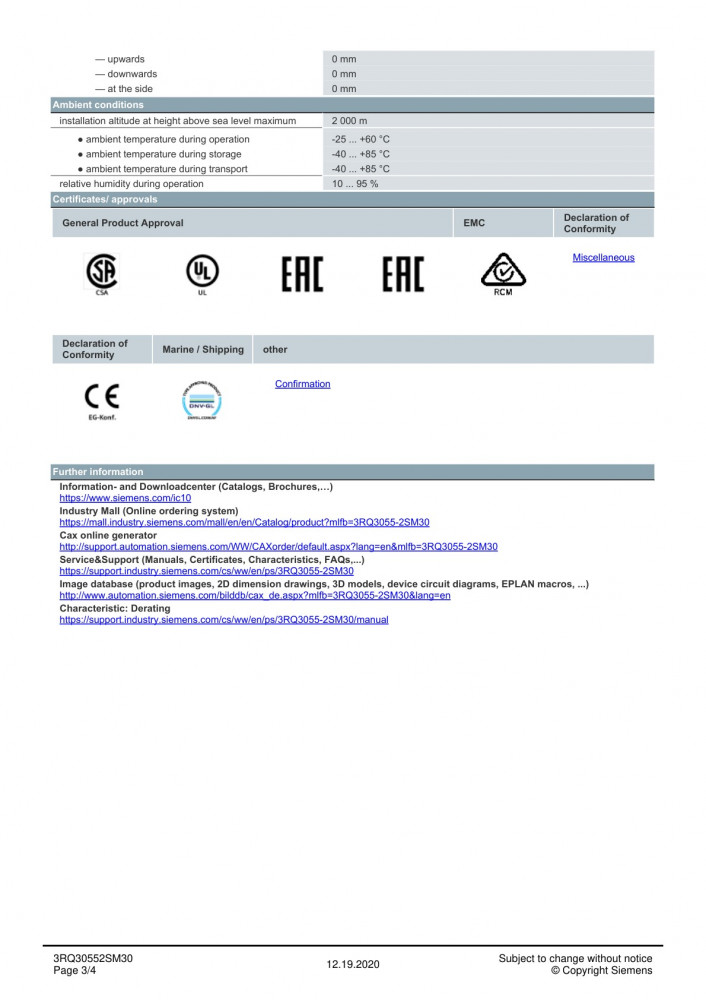 3RQ30552SM30 technical document page 3