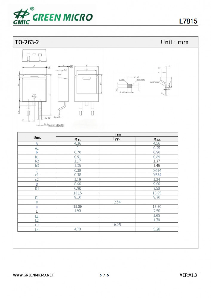 L7815 datasheet page 5