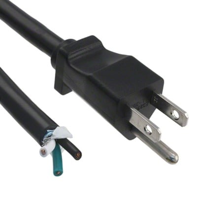 Assmann WSW Components AK500-OE-11-.5 Power Line Cable Assembly