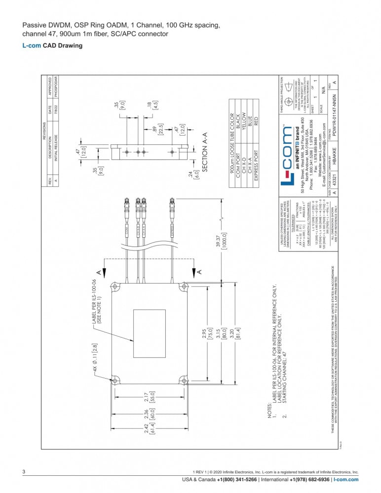 PDW1R-01147-NN5N product documentation page 3