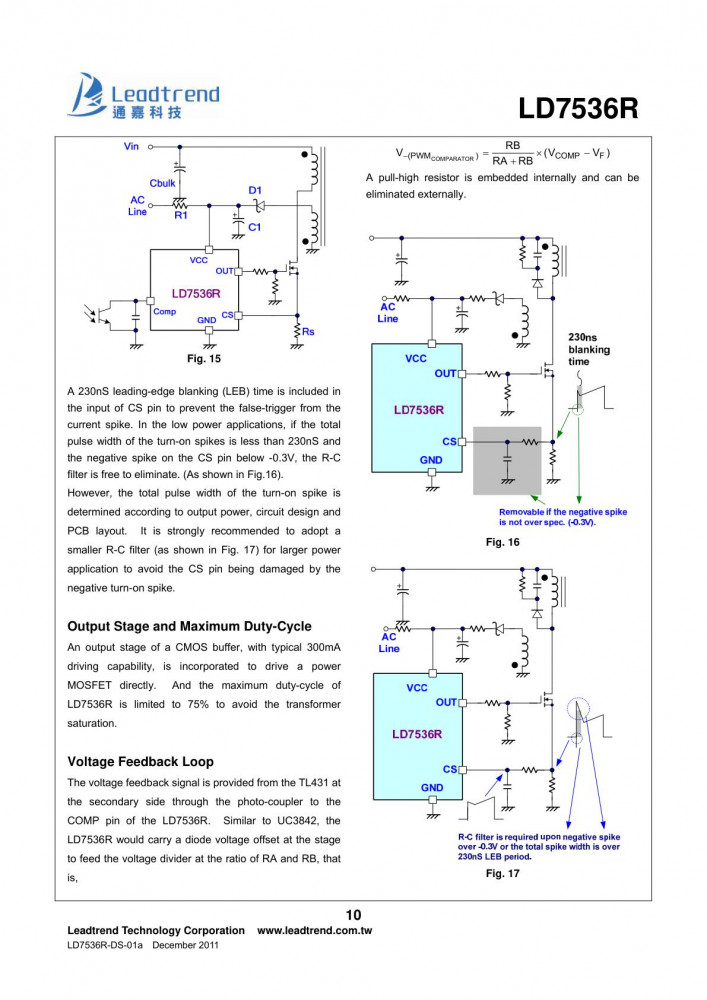 LD7536R datasheet page 10