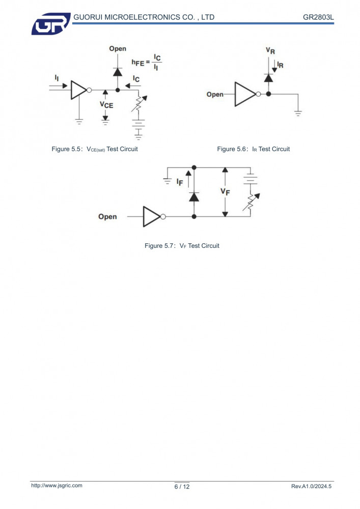 GR2803L datasheet page 6