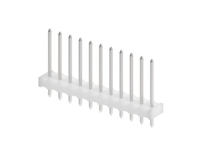 KK 396 Wire-to-Board Header, Vertical Round Pin, 9 Circuits, Tin (Sn) Plating, with Mating Pin Length of 11.43mm (.450