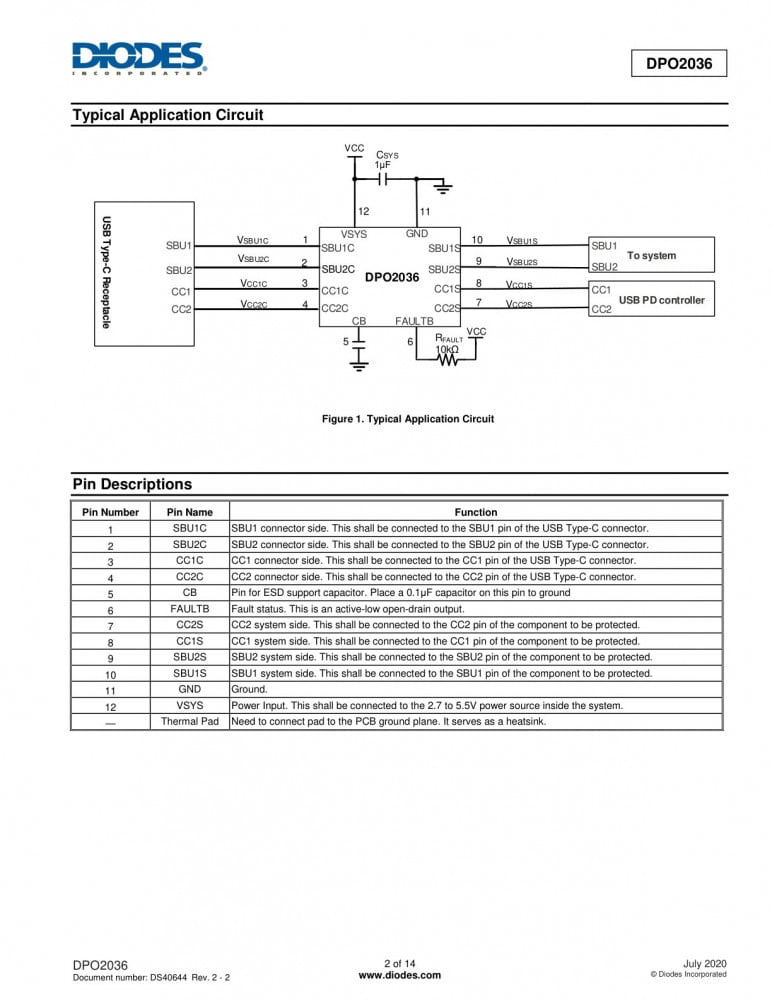 DPO2036DBB-7 datasheet page 2