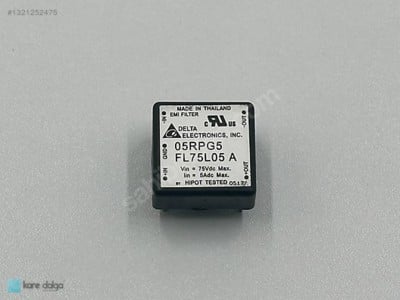 DELTA FL75L05 A Power Line Filter Module for Reliable EMI Suppression for sale