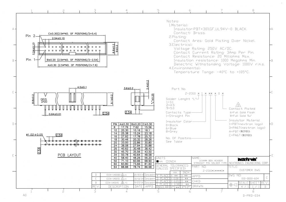 Nextron Z-231011014106 product document preview