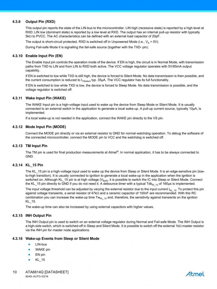Technical document page 10