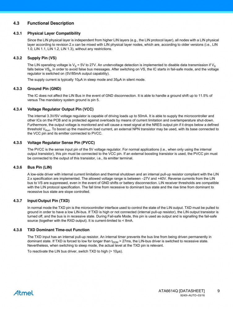 Technical document page 9