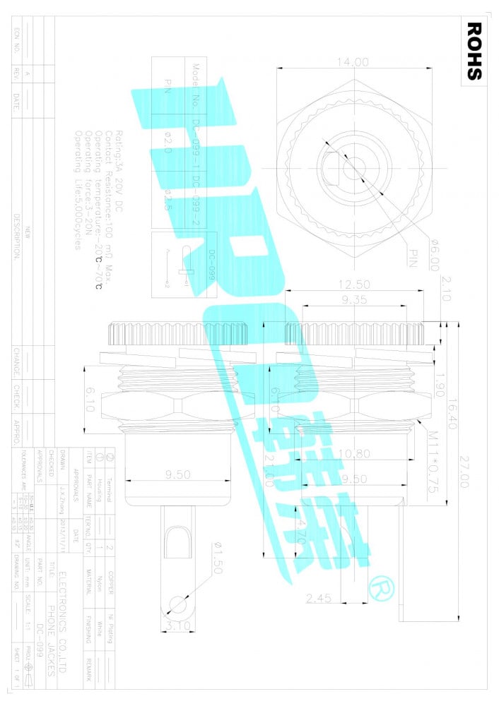 DC-099-20F technical document preview