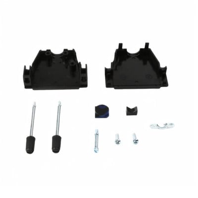 MH CONNECTORS MHDSSK-P-9-L-K D-Sub Connector Backshell Hood