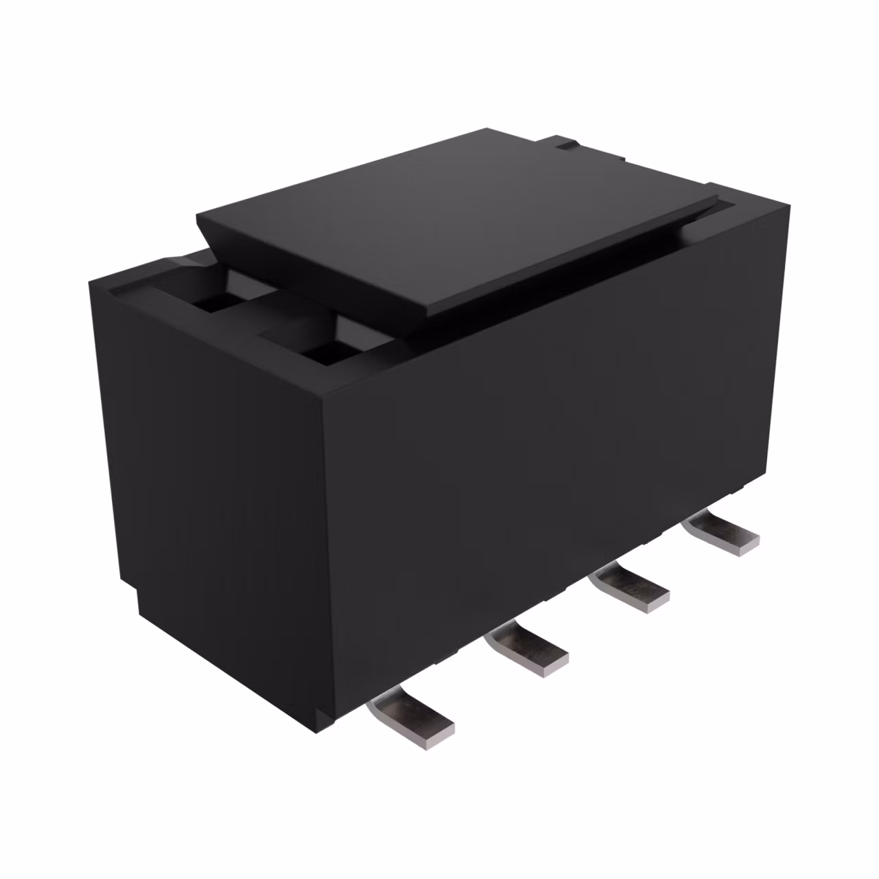 Milli-Grid Vertical Receptacle, 2.00mm Pitch, Dual Row, Surface Mount, Top/Bottom Entry, with Press-fit Plastic Pegs, Tube, 0.13µm Gold (Au) Plating, 46 Circuits, Lead-Free