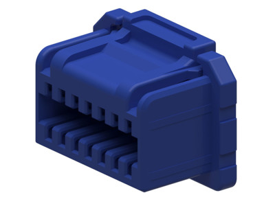 1.25mm Pitch, Micro-Lock Plus Receptacle Crimp Housing, Dual Row, Positive Lock, 10 Circuits, Green