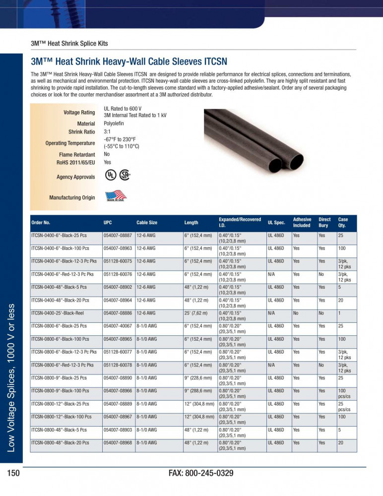 3M 72-N6 technical document page 4